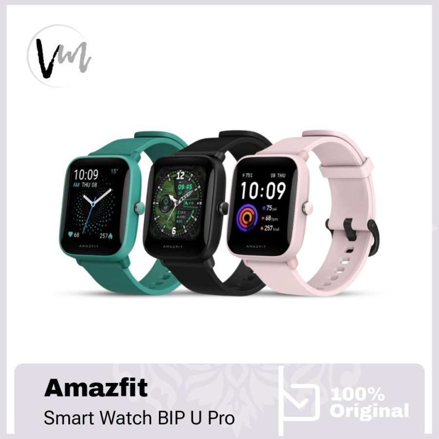 Jual Amazfit BIP U PRO 1.43" Smart Watch Transflective Touch TFT2.5D ...