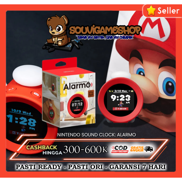 Jual Nintendo Sound Clock: Alarmo alarm watch | Shopee Indonesia
