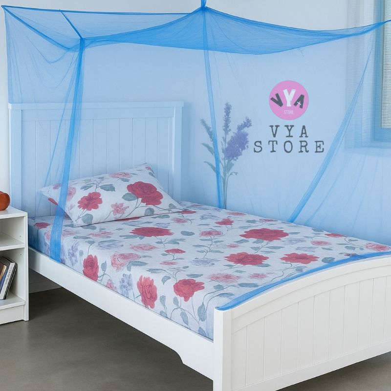Jual KELAMBU TIDUR ANTI NYAMUK JUMBO 200×200cm 160×200cm 120×200cm ...