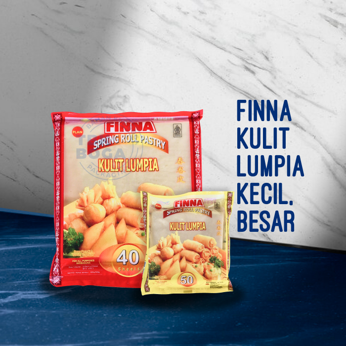 Jual Kulit Lumpia Finna ( Small, Large ) Spring Roll Pastry Fina Adonan ...