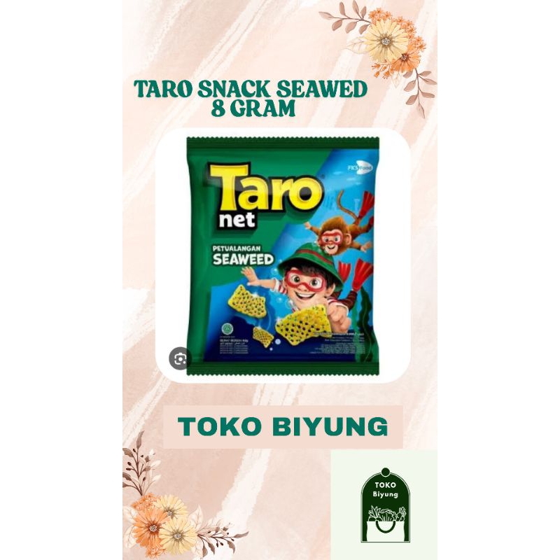 Jual TARO SNACK SEAWEED 8 GRAM | Shopee Indonesia