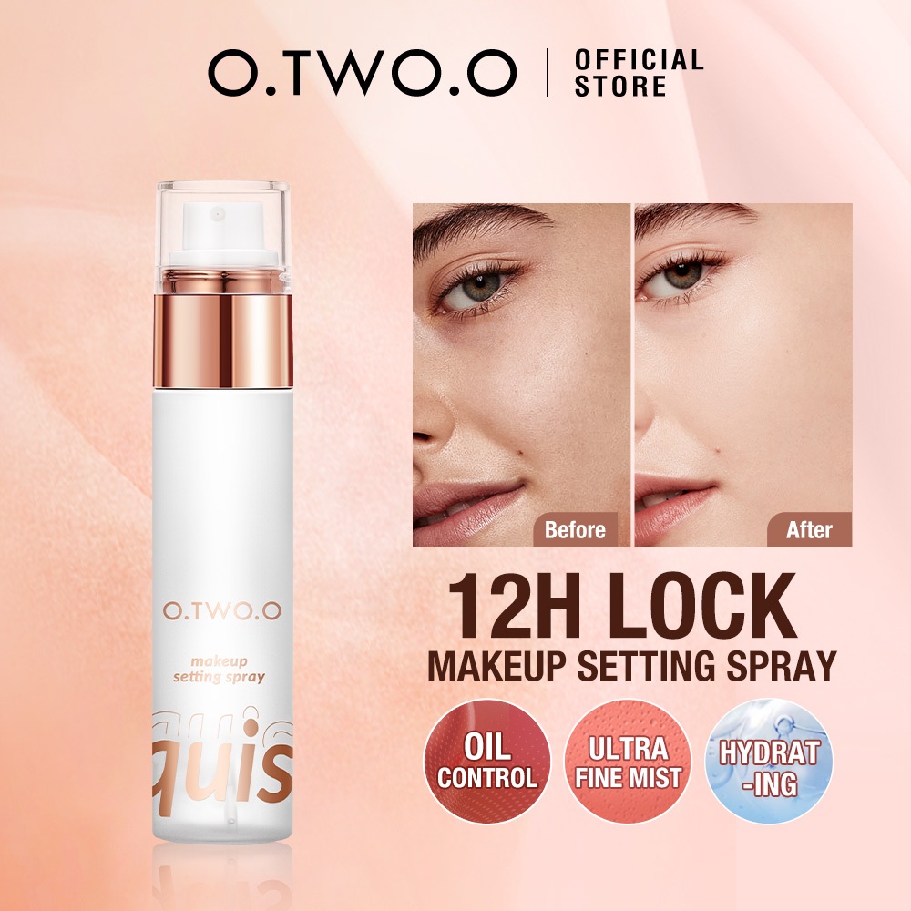 Jual O.TWO.O Makeup Setting Spray Waterproof & Long-lasting Makeup ...