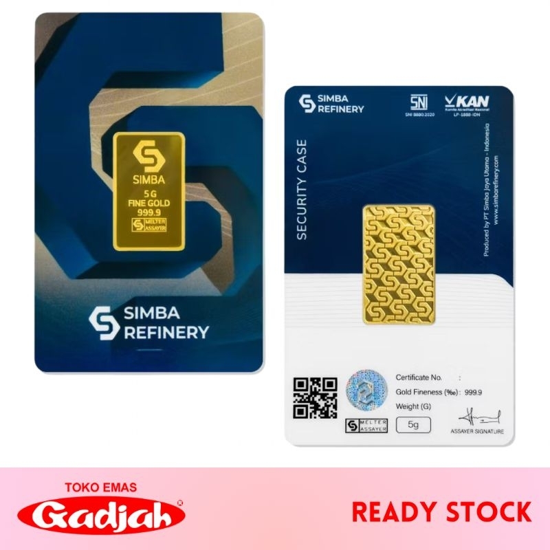 Jual LM Simba Refinery 5 - Toko Emas Gadjah | Shopee Indonesia