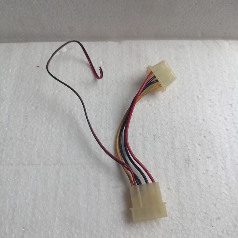 Jual kabel power 4pin MOLEX colokan molex power cable male female pc ...