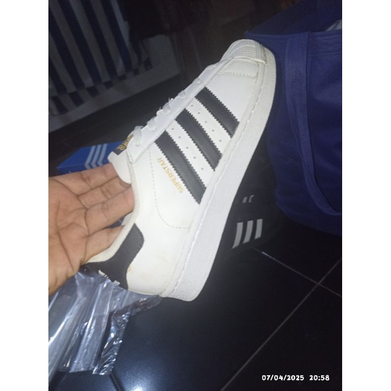 Jual Adinda superstar foundation Black White Sepatu 50rb an Safety ...