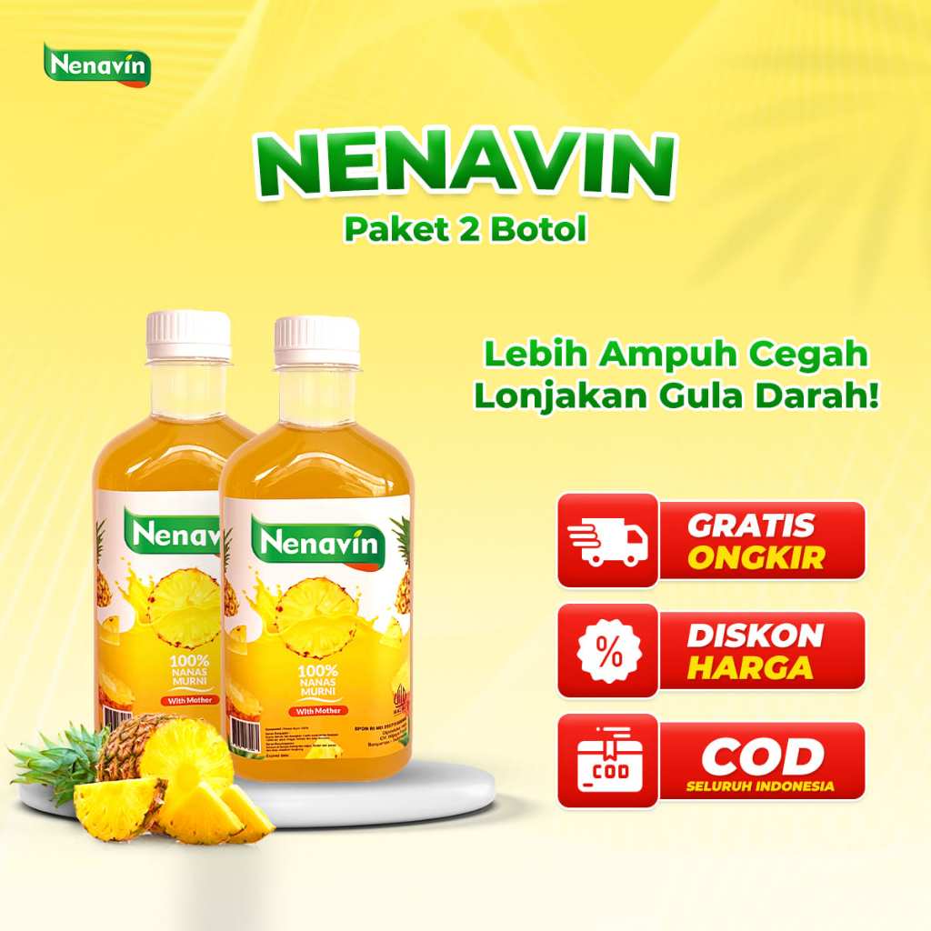 Jual Cuka Nanas Original 100% Efektif Atasi Asam Urat dan Kolesterol ...