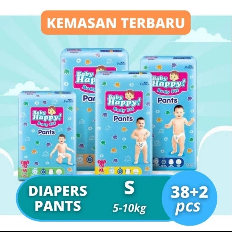 Jual baby happy S38+2 /M32/L28 | Shopee Indonesia