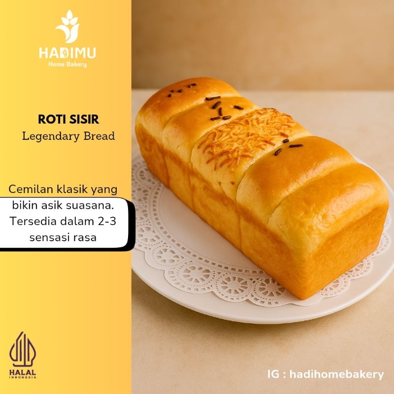 Jual Roti Sisir - Roti Gembong Jepang - Roti Korea - Cemilan - Enak ...