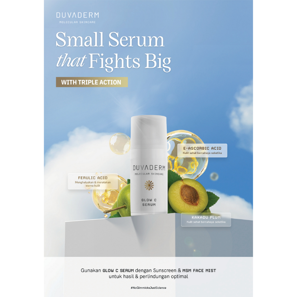 Jual Duvaderm Glow C Serum Series | Shopee Indonesia