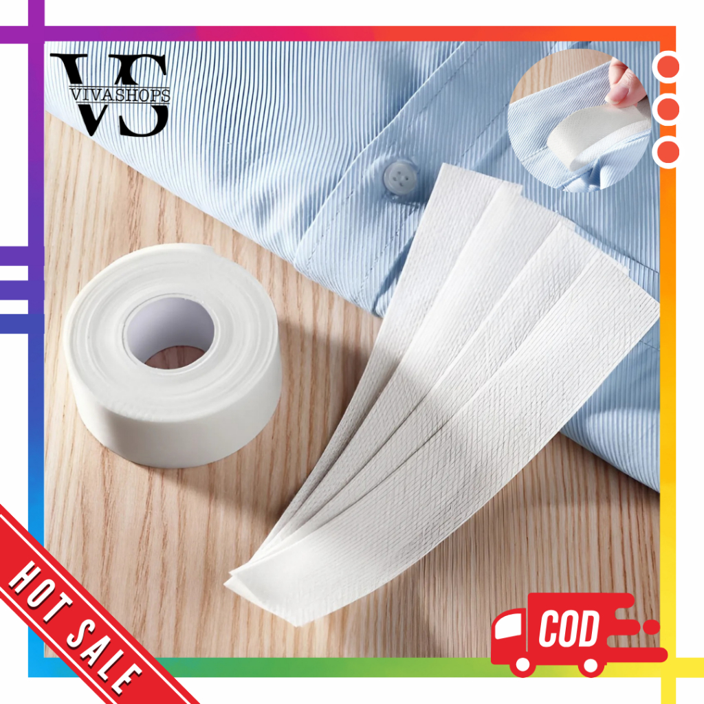 Jual Stiker Tempel Kerah Baju / Plester Kain Stiker Roll Penyerap ...