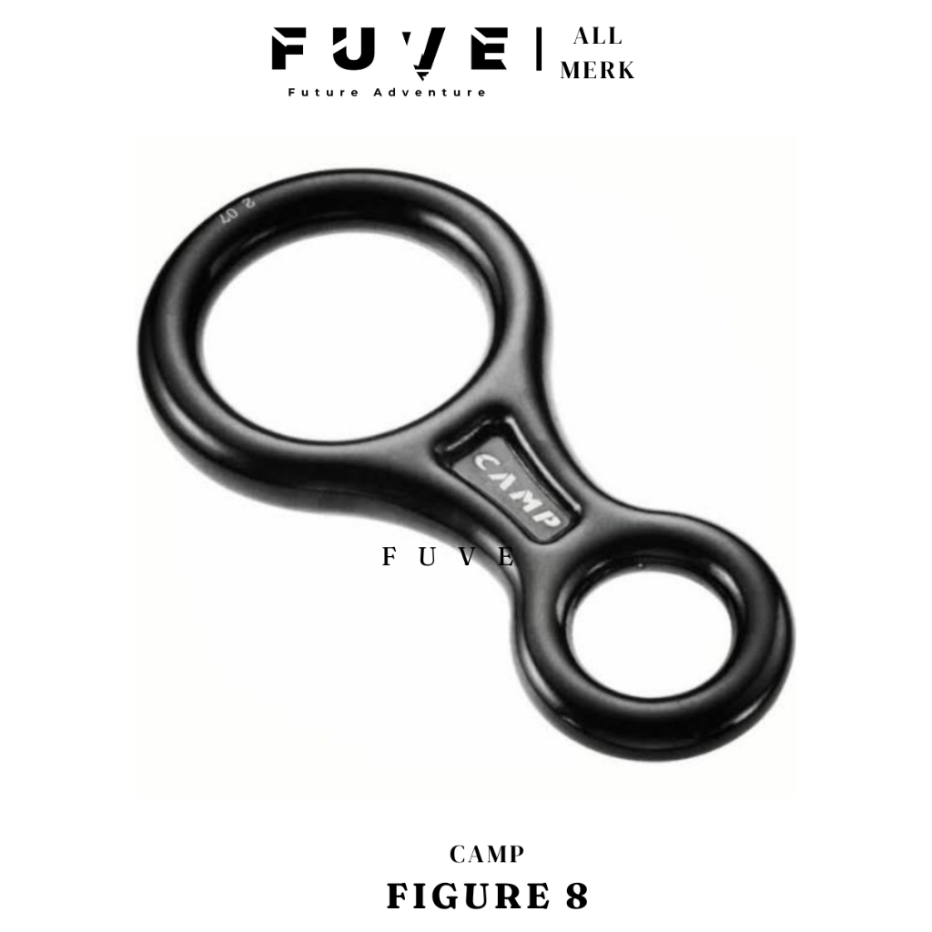 Jual Figure Eight Camp Beal TNI YOKE Taff Figure 8 Safety Climbing 30KN ...