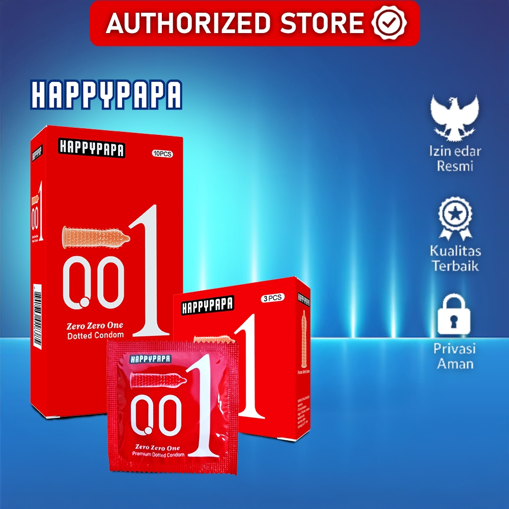 Jual Kondom Happypapa 001 Gerigi Original - Varian Terlengkap | Shopee ...