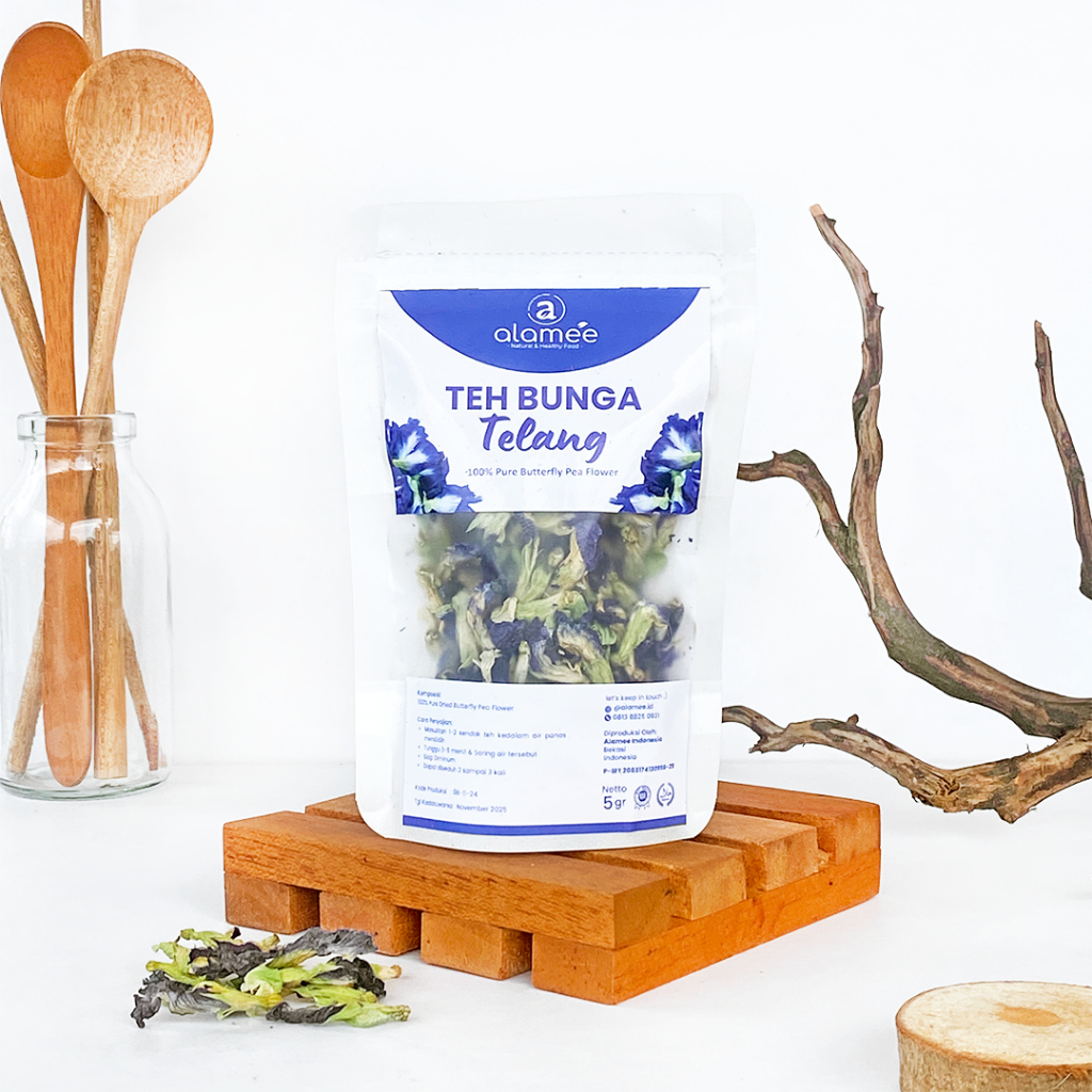 Jual Teh Bunga Telang Kering Butterfly Pea Tea Herbal Organik Alami 10 ...
