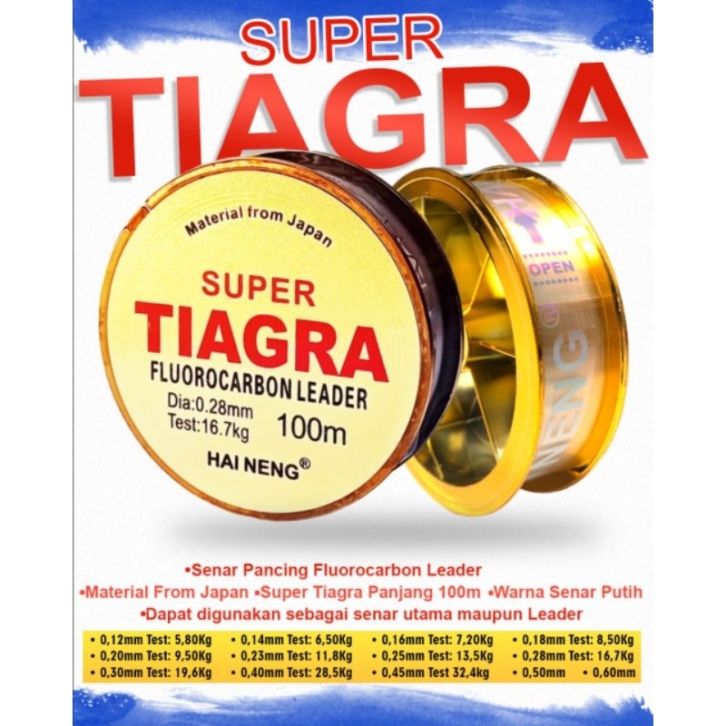 Jual FLUOROCARBON LEADER TIAGRA | Shopee Indonesia