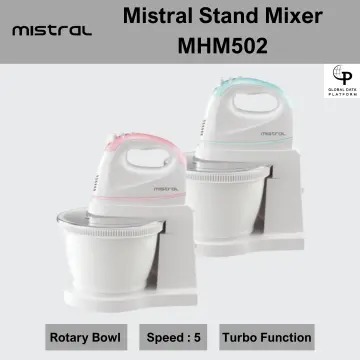 Jual Mistral Hand Mixer dengan Rotary Bowl 2.5L (Model: MHM502 ...