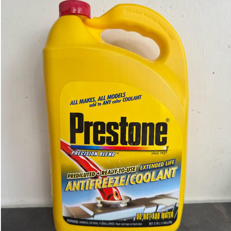 Jual Air Radiator Prestone Antifreeze Radiator Coolant Air Mobil 3.78 L ...