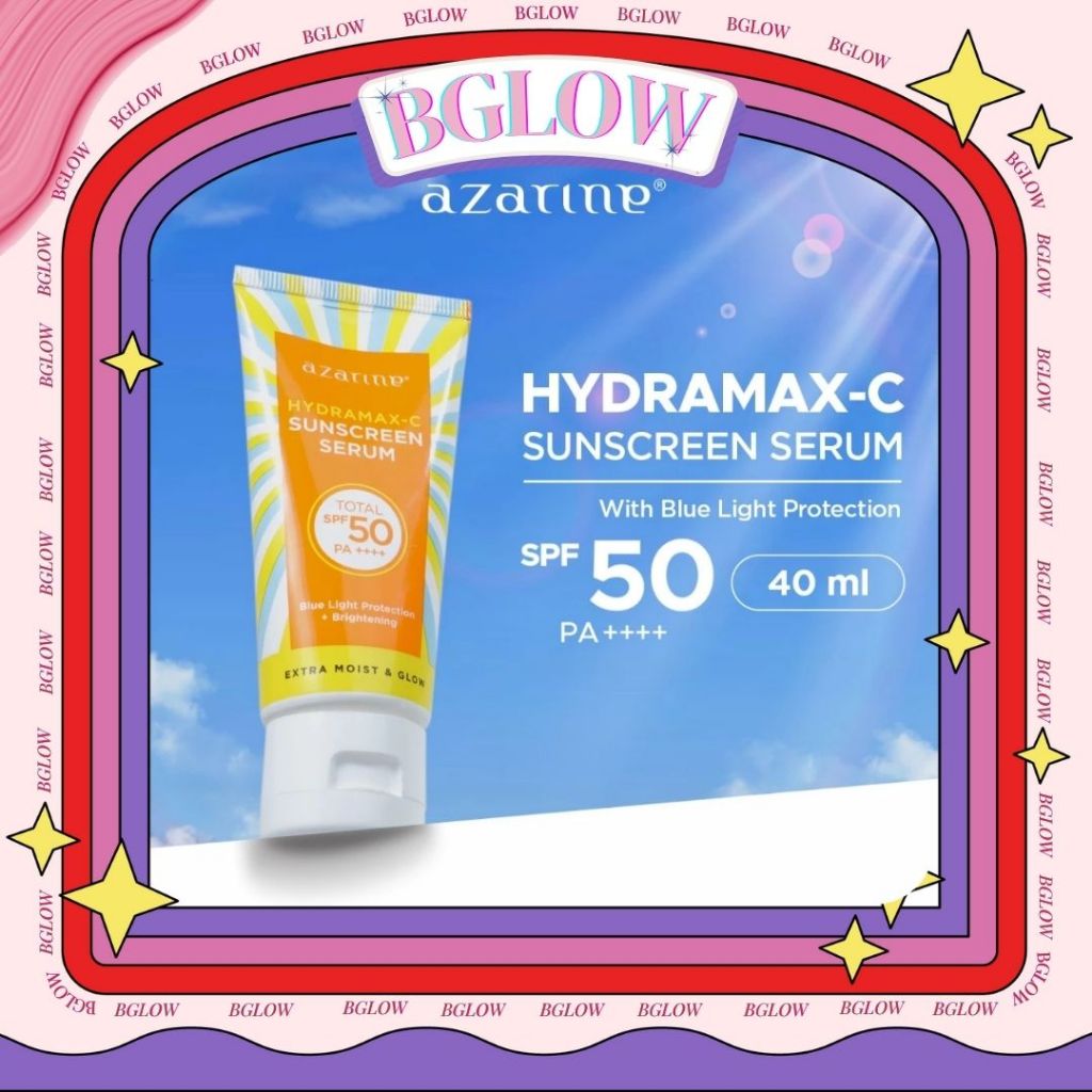 Jual Azarine Hydramax C Sunscreen Serum SPF 50 PA++++ 40 ml | Shopee ...