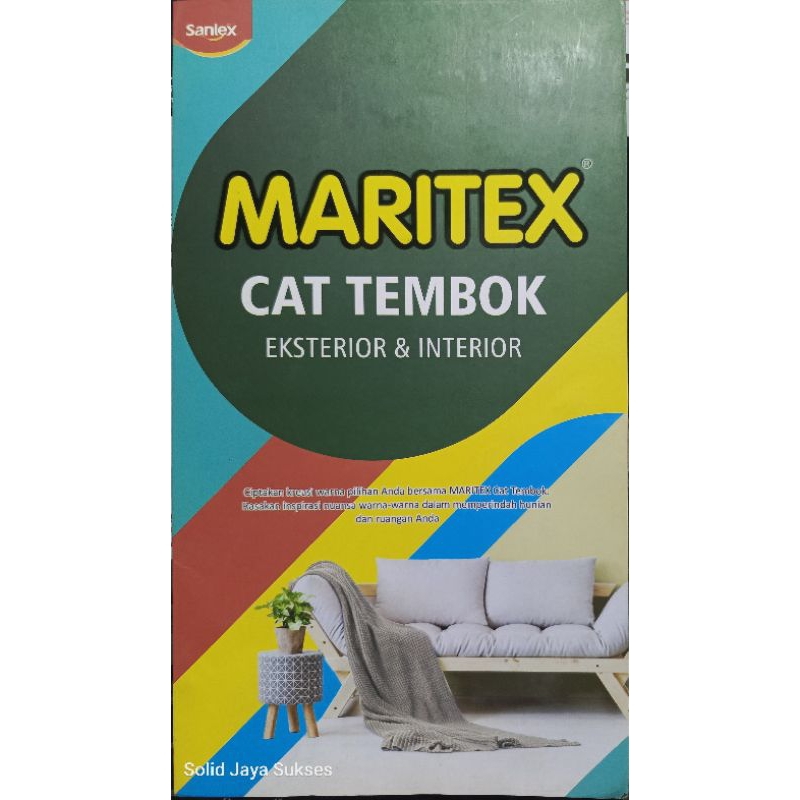 Jual 1 kg Maritex Cat Air Dinding / Tembok Wall Paint | Shopee Indonesia