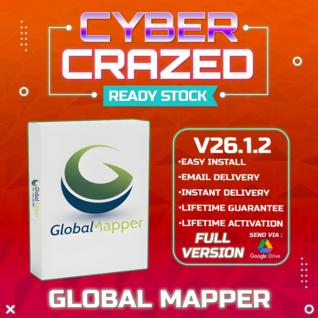 Jual Global Mapper Pro 26.1.2 Build 041525 Full Version (Versi Terbaru) | Shopee Indonesia