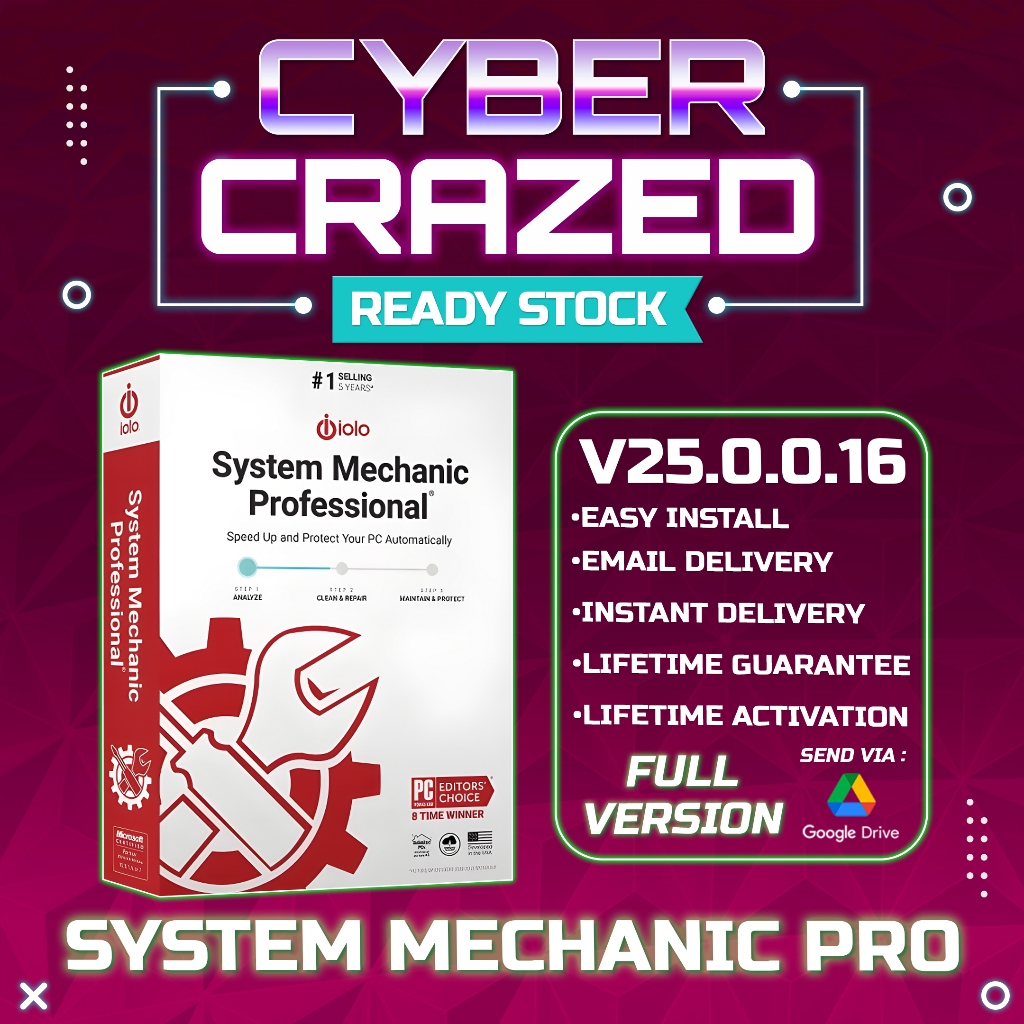 Jual System Mechanic Pro 25.0.0.16 Full Version (Versi Terbaru ...