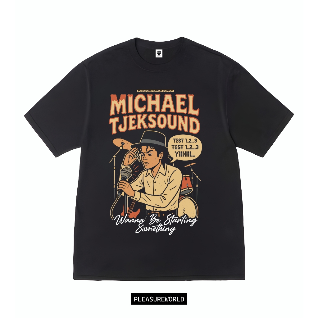 Jual Kaos Michael Jackson - Michael Tjeksound Parodi | Kaos Plesetan | Pleasure World | Shopee ...