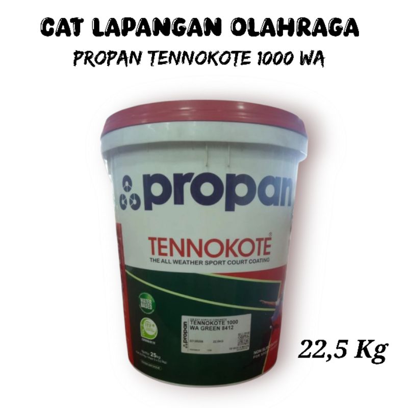 Jual Cat Lapangan Propan Tennokote 1000 WA 22,5 Kg Varian Warna ...