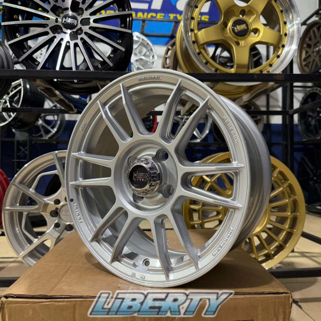 Jual Jual Velg HSR Single Pcd R15 4x100 HSR KENCANA Ring15 Murah PNP ...