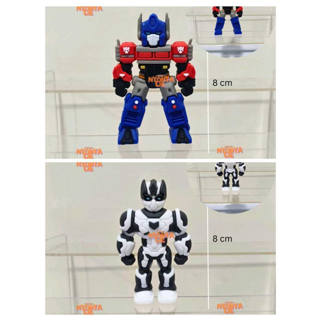 Jual CCH18 Cake Topper Pajangan Mainan Rubber Super Hero TRANSFORMERS ...