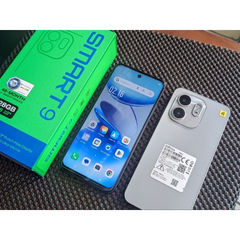 Jual INFINIX SMART 9 RAM 4+4/128GB FULLSET SECOND ORIGINAL | Shopee ...