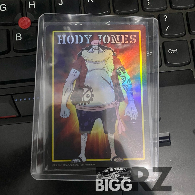 Jual Sticker Kartu One Piece Hody Jones Hologram Limited Terbatas ...