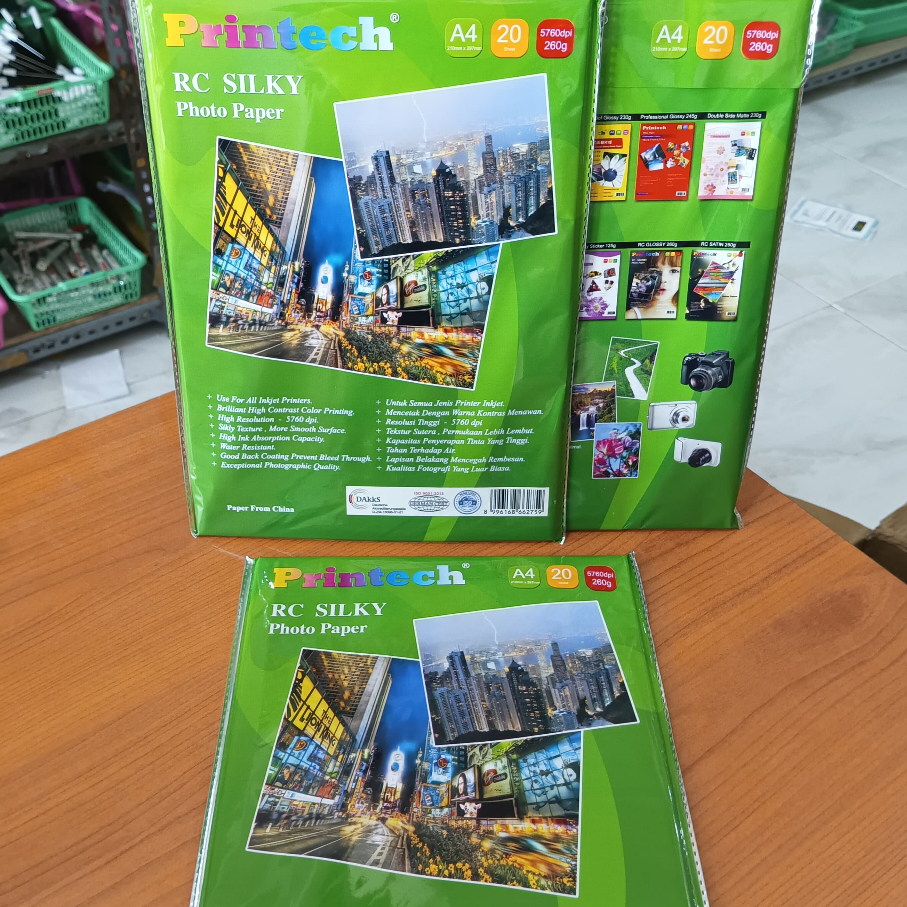 Jual (1 Pack) Kertas Foto Profesional Resin Coat Silky Doff Photo Paper ...