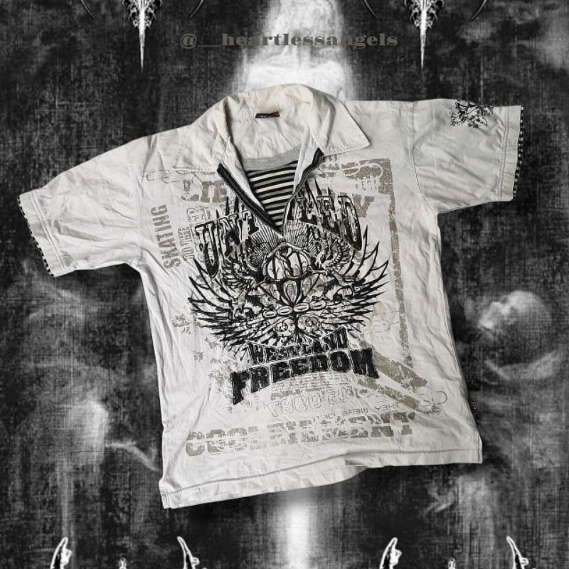 Jual [RARE FIND!] preloved vintage streetwear tee 'untitled' - full y2k ...