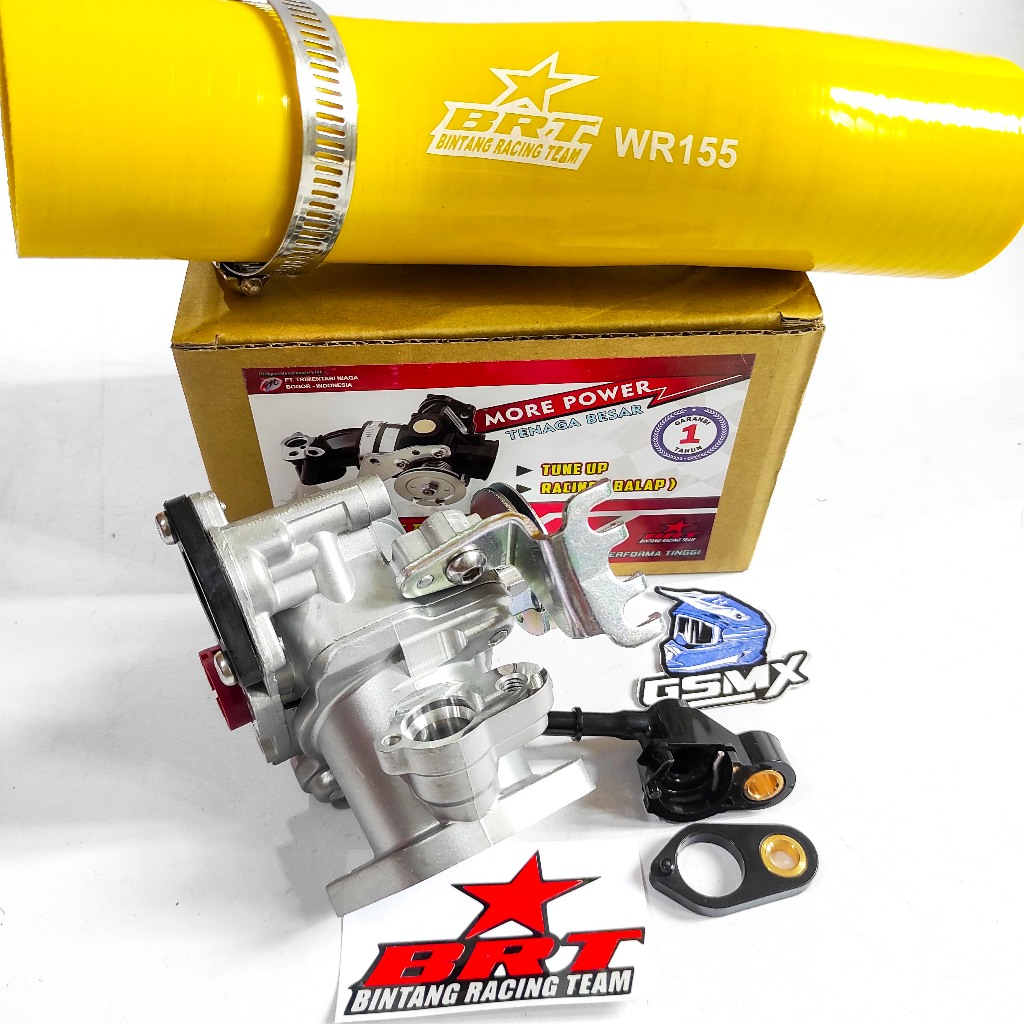 Jual TB THROTTLE BODY BRT VELOCITY BANANA BRT WR155 R15 VVA Vixion R ...