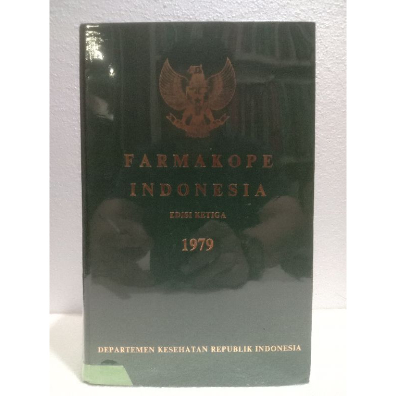 Jual BUKU ORIGINAL FARMAKOPE INDONESIA EDISI KETIGA 1979 | Shopee Indonesia