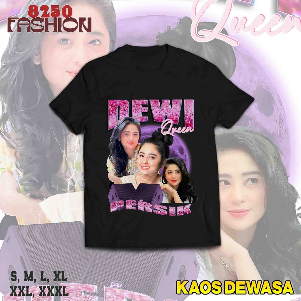 Jual Bandar Kaos Queen Dewi Persik Ratu Musik - Baju Vintage Bootleg ...