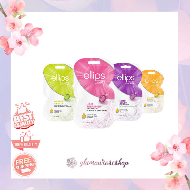 Jual ELLIPS Vitamin Hair Mask 20g | Shopee Indonesia