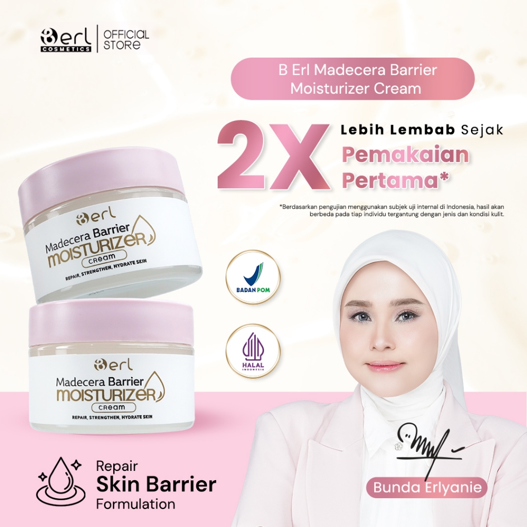 Jual BERL MadeCera Barrier Moisturizer Cream 7x Ceramide - Menjaga ...