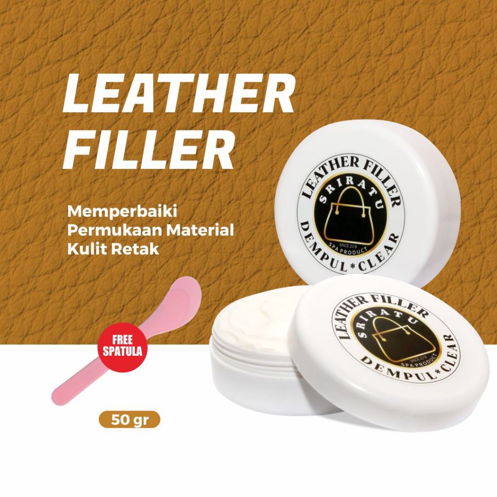 Jual Dempul Kulit - Dempul Transparan/Clear - Dempul Tas Kulit ...