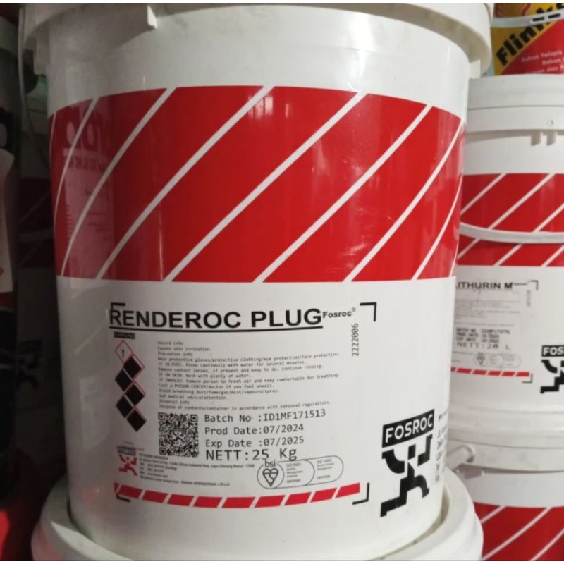 Jual Renderoc Plug Fosroc 20 Kg | Shopee Indonesia
