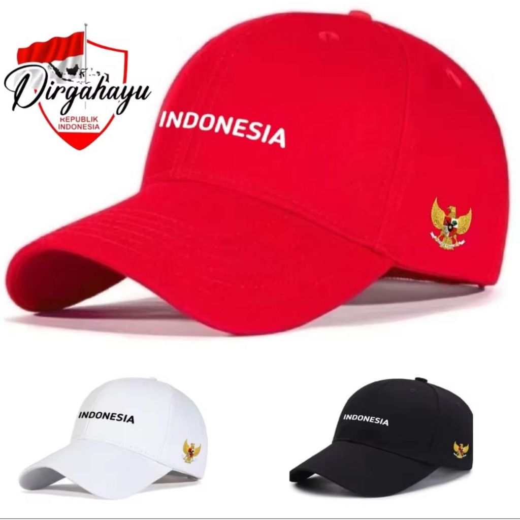 Jual Topi Baseball Bordir Indonesia Best Seller Terbaru 2025 Hat Pria ...