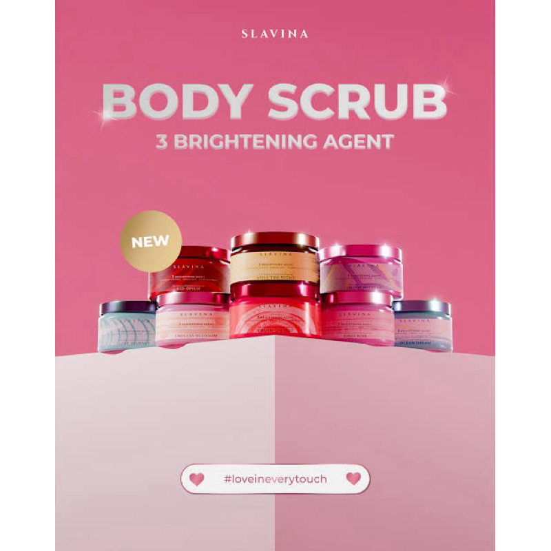 Jual SLAVINA BODY SCRUB | Shopee Indonesia