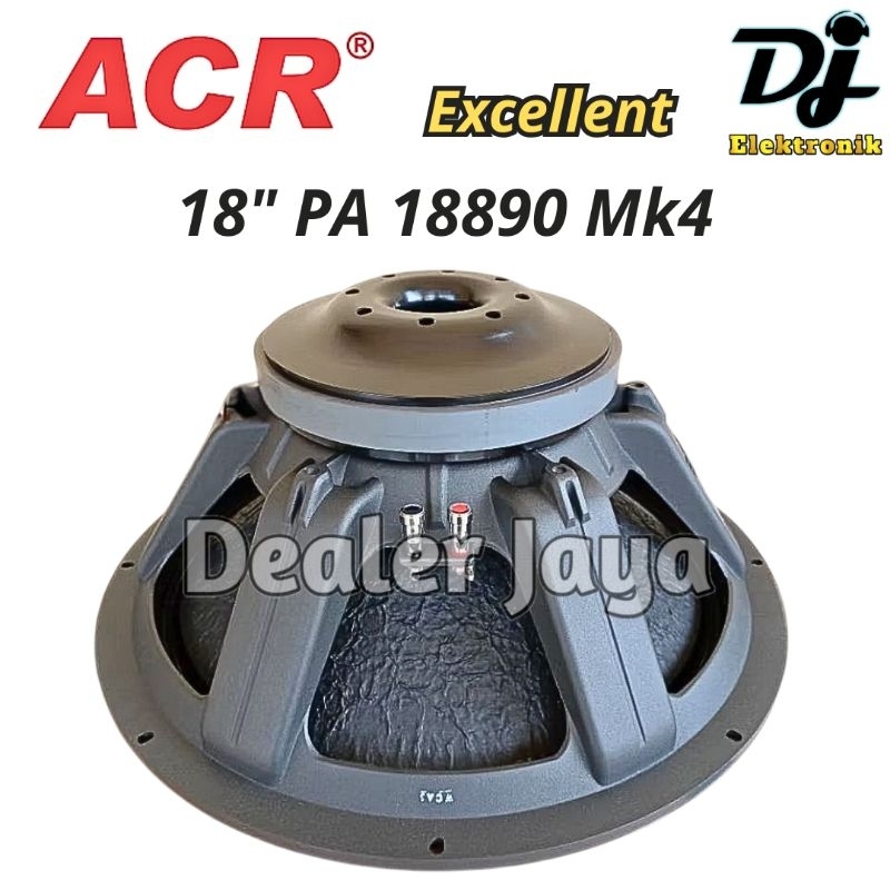 Jual Speaker Komponen ACR PA 18890 Mk4 / PA18890 Mk 4 - 18 inch ...