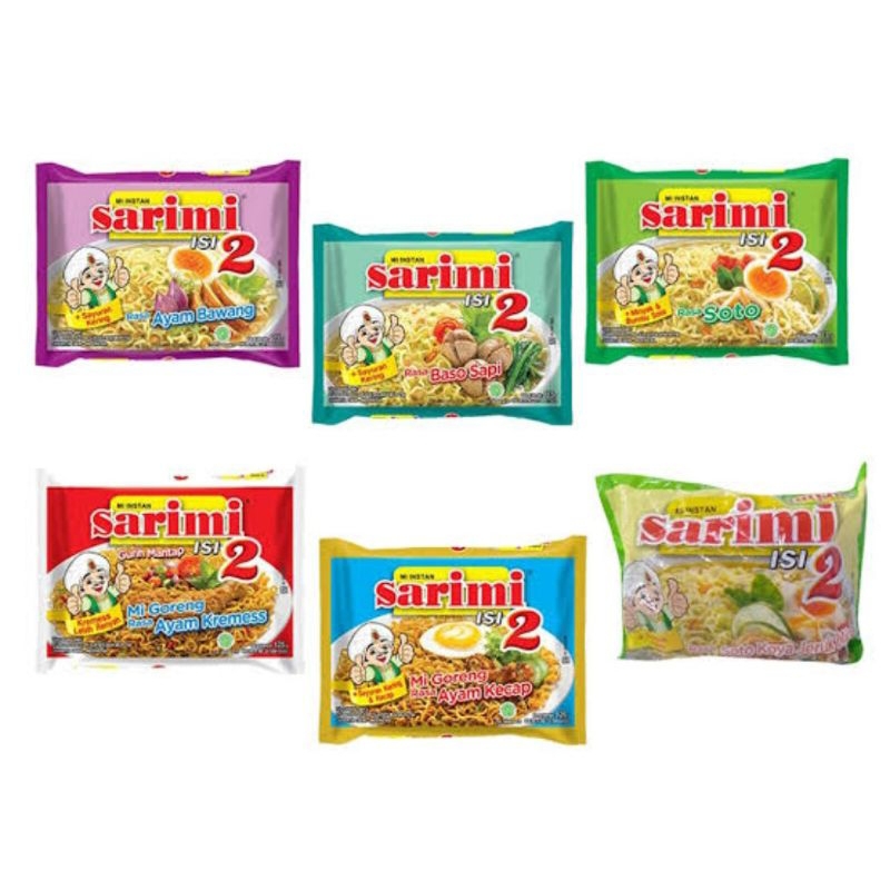 Jual sarimi isi 2/varian rasa sarimi isi 2/mie sarimi isi 2 | Shopee ...