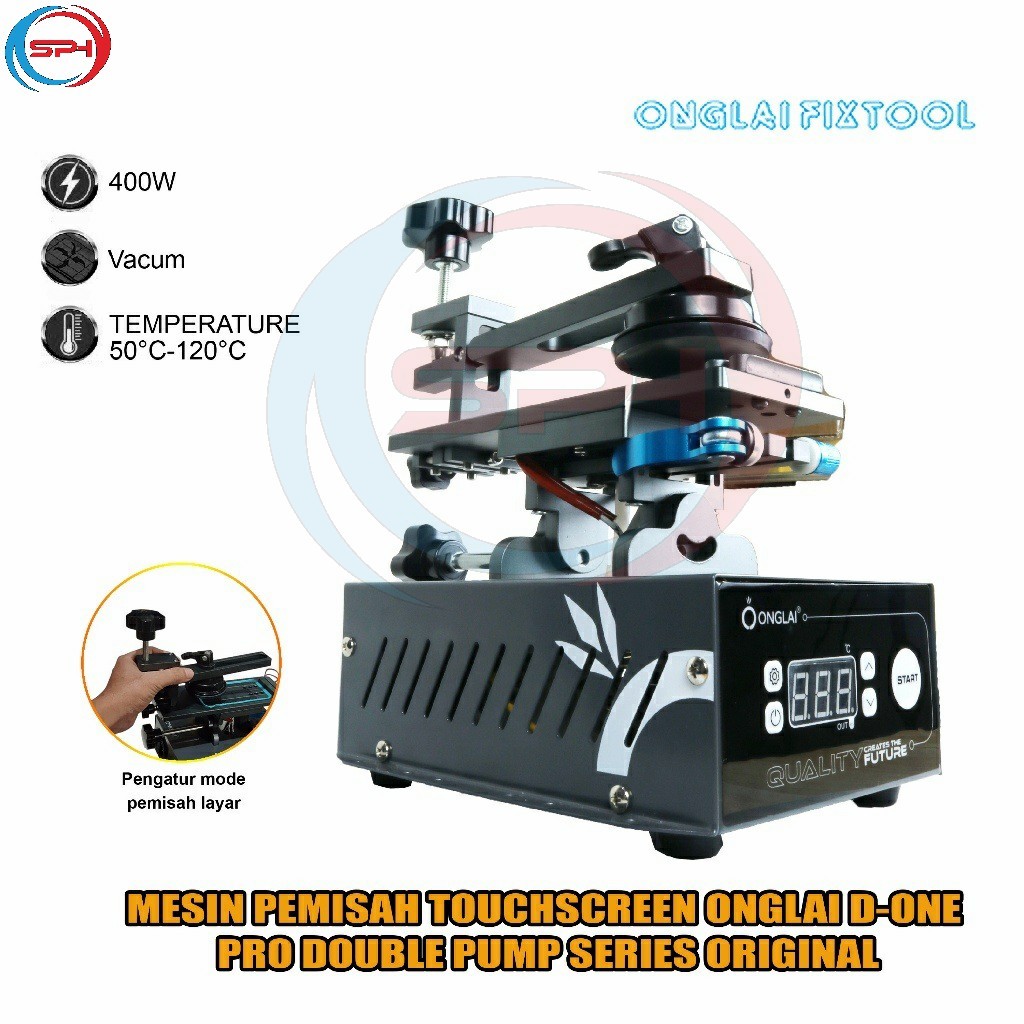 Jual Mesin Pemisah Touchscreen ONGLAI D-One Double Pump Series ...