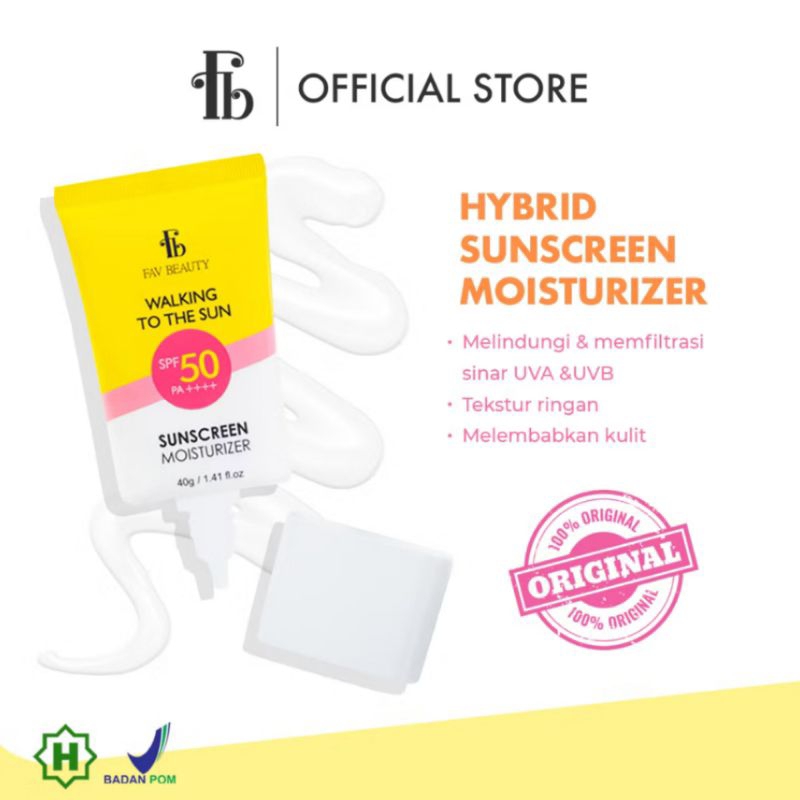 Jual Fav Beauty Sunscreen Moisturizer SPF 50PA++++ | Shopee Indonesia