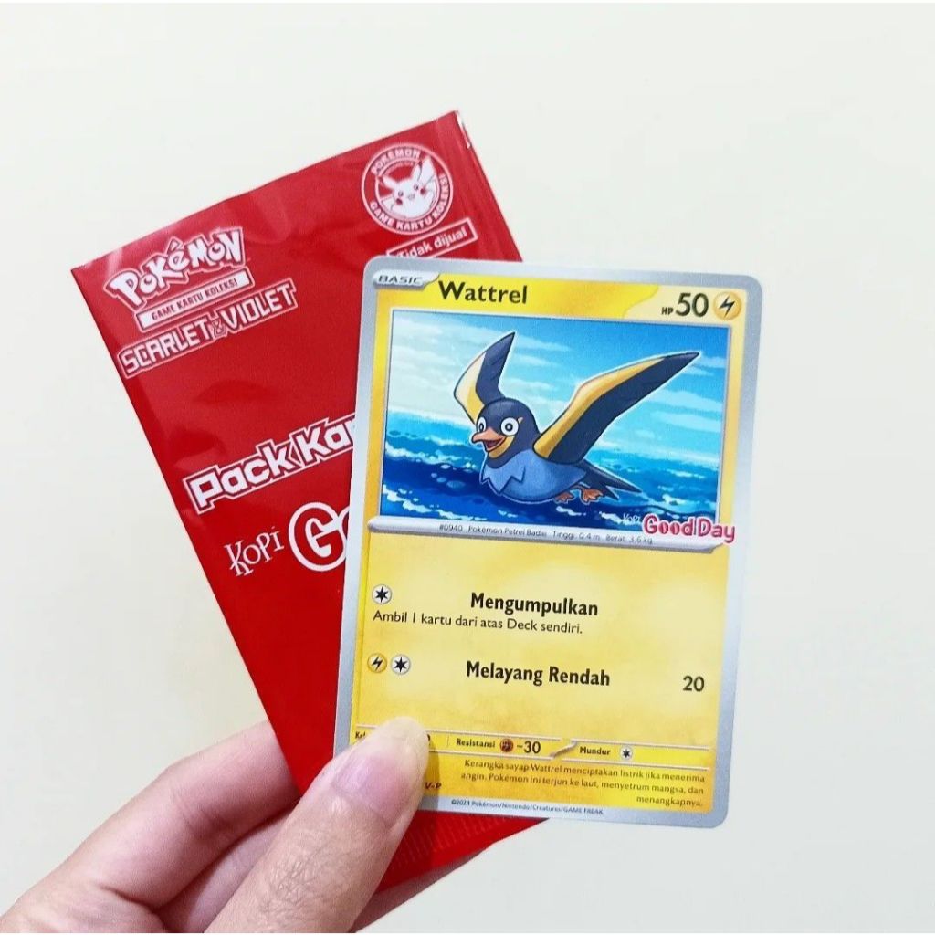 Jual Kartu Pokemon TCG Good Day Wattrel | Shopee Indonesia