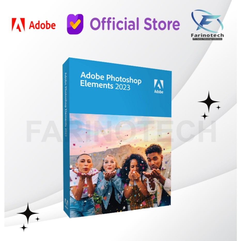 Jual Adobe Photoshop Elements 2023 PC/ Mac 1 User Lifetime Original ...