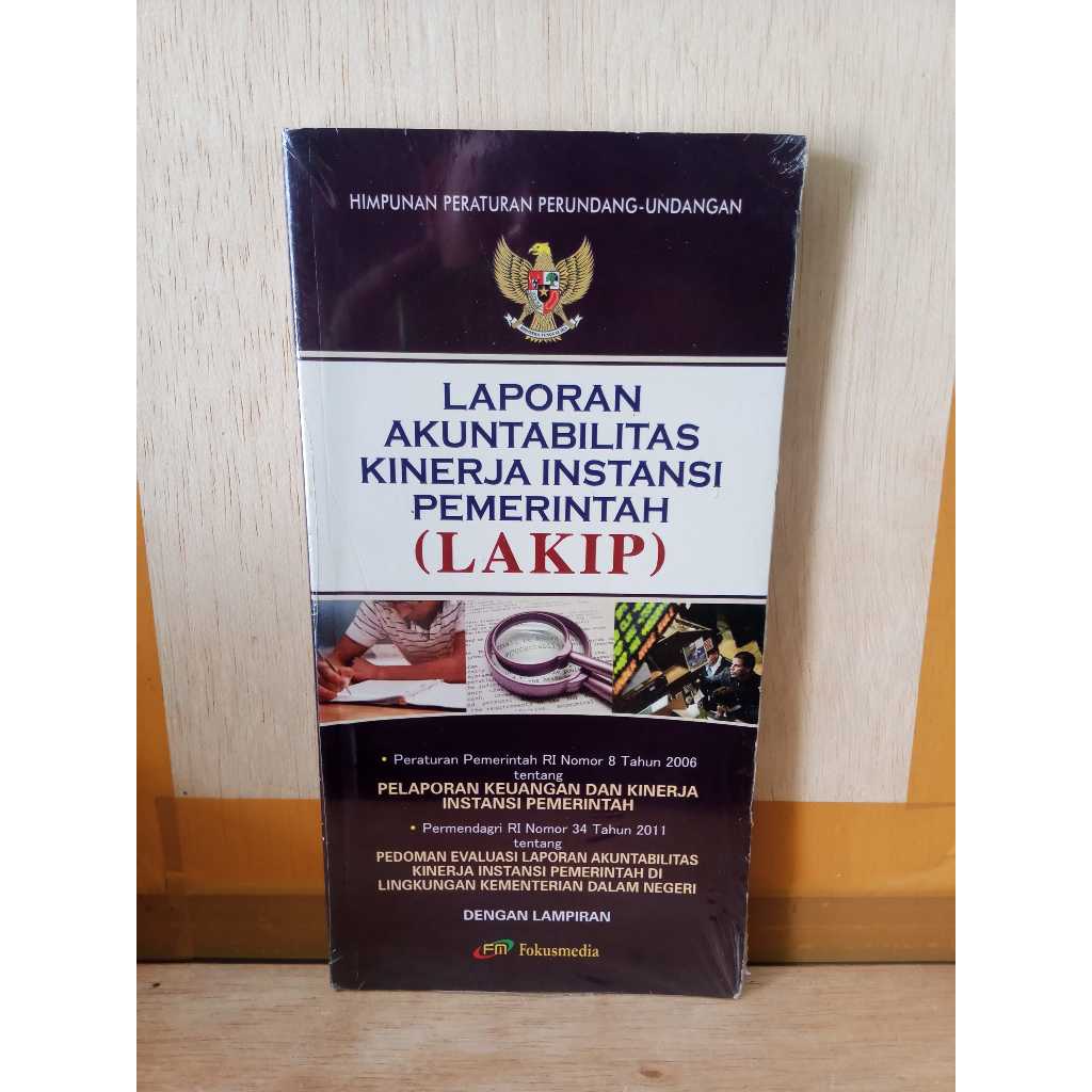 Jual BUKU LAPORAN AKUNTABILITAS KINERJA INSTANSI PEMERINTAH (LAKIP ...