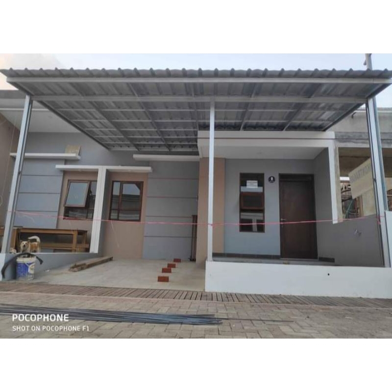 Jual kanopi atap spandek cat hitam | Shopee Indonesia