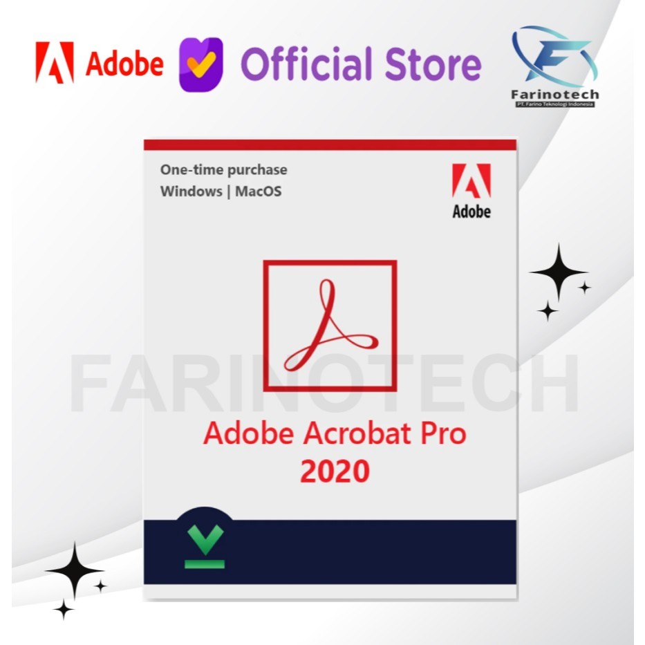 Jual Adobe Acrobat Pro 2020 Original Win/ Mac 1 PC License | Shopee ...